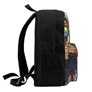 COMFOBOND Anime Yu Yu Hakusho Laptop Backpack Lightweight Double Shoulder Bag Travel Daypack Camping Work Hiking For Men Women