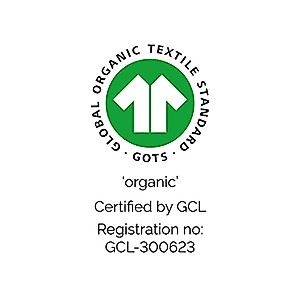 Natemia Fitted Crib Sheet - 100% Organic Cotton - 28 X 52 for Standard Crib and Toddler Mattresses - Silky Soft and Hypoallergenic