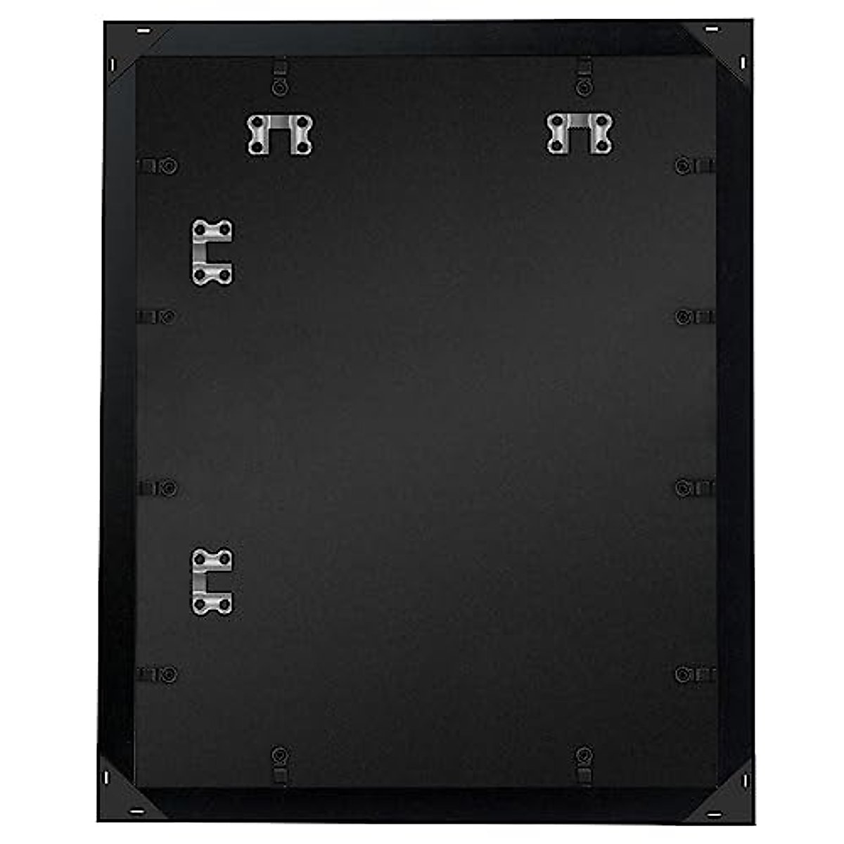 Americanflat 16x20 Poster Frame in Black - Composite Wood with Polished Plexiglass - Horizontal and Vertical Formats for Wall with Included Hanging Hardware