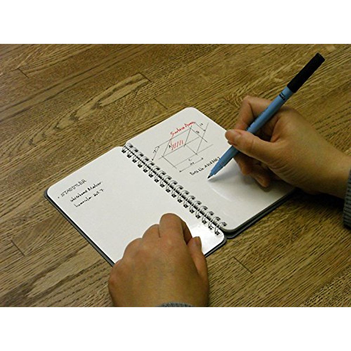 Nu Board Memo Size (4 x 7 inch) International Edition NASH04US08 Whiteboard Notebook - Dry Erase Notebook - Dry Erase Mini Size Board - Environmentally Reusable Notebook
