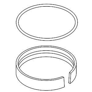 KOHLER 1240392 Part, Unfinished