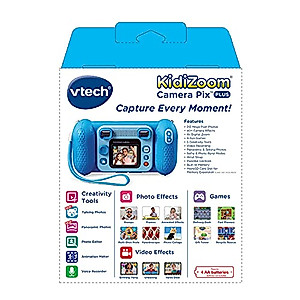 VTech KidiZoom Camera Pix Plus, Blue