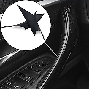 WEILEITE Front Interior Inner Inside Door Pull Handle Grab Cover Fit for BMW 320,328,330,335,M3 F30/F31/F34/F80 2012-2018 and 418,420,428,430,435,M4 F32/F33/F36/F82/F83 2014-2017 Replace 51417279311
