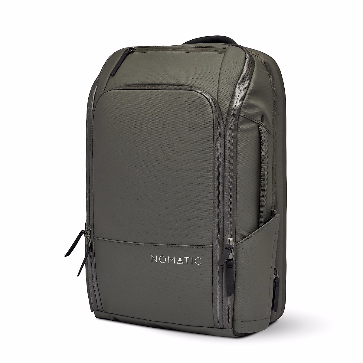 NOMATIC Travel Pack - 14L Water Resistant Laptop Bag - TSA-Ready Expandable Olive Backpack
