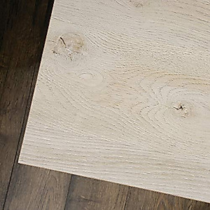 Sauder Costa Credenza, Chalked Chestnut finish