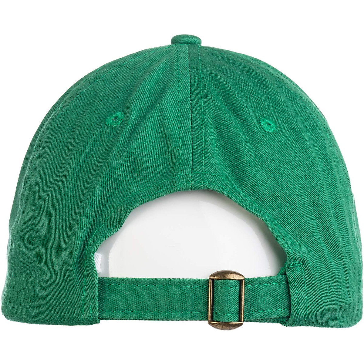 Ann Arbor T-shirt Co. Never Too Old to Play in Dirt | Funny Gardener Gardening Baseball Cap Dad Style Hat Men's or Women's- Green