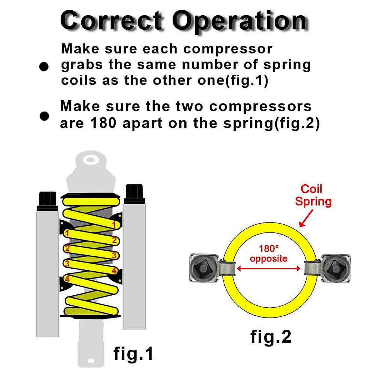 ORXPLUS Tools Motorcycle/Bike Coil Spring Shock Compressor
