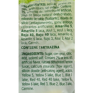 Limon 7 Paleta (Lollipop Covered with Lemon and Salt Powder