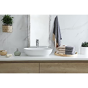 GOLD CASE Zeus Original Turkish Hand Towels - Set of 4-20x40 100% Cotton Decorative Bathroom and Kitchen Towel for Hand, Face, Hair, Head, Farmhouse, Yoga, Gym. Tea Towel & Dishcloth, Black