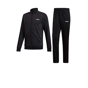 adidas Men Training Basics Track Suit Size M Black