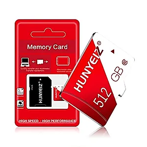 512GB Memory Card Micro SD Card 512GB High Speed Class 10 for Android Smartphone/Digital Camera/Tablet/Notebook and Drone(512GB)