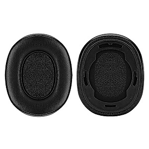 Geekria QuickFit Ear Pads for Turtle Beach Stealth Elite 800 Headphones Ear Cushions, Headset Earpads, Ear Cups Cover Repair Parts (Black)