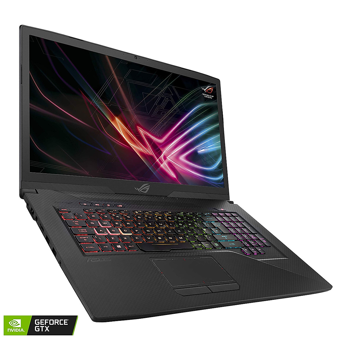 ASUS ROG Strix Scar Edition Gaming Laptop, 17.3” 144Hz 3ms Full HD, Intel Core i7-8750H, GeForce GTX 1070 8GB, 16GB DDR4, 256GB PCIe SSD + 1TB FireCuda, Windows 10 - GL703GS-DS74