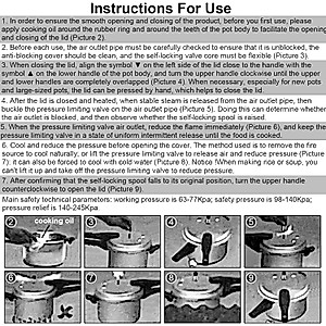Pressure cooker,Aluminum Alloy pressure pot,safety and durable small pressure cooker,3L Mini pressure canner for Gas Stove Induction Cooker (3 Liters)