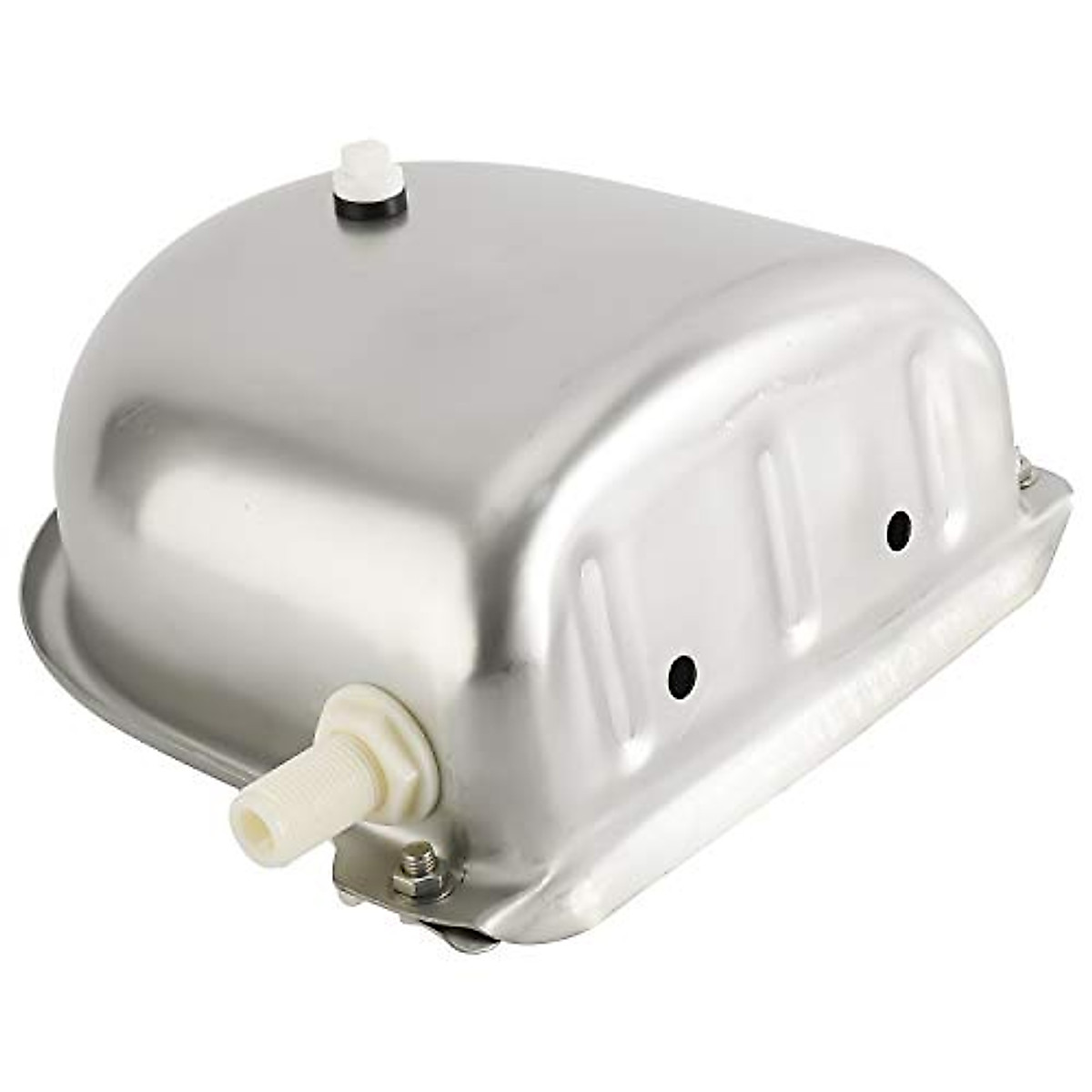 Artilife Automatic Waterers Stainless Steel Auto-Waterer Bowl Float Valve Water Bowl with Drain Hole and Plug for Horse Cattle Goat Sheep Dogs