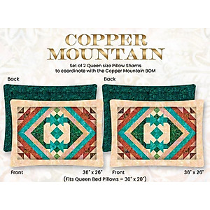 Wilmington Batiks Copper Mountain Petal Toss, Fabric by The Yard (Orange/Brown)