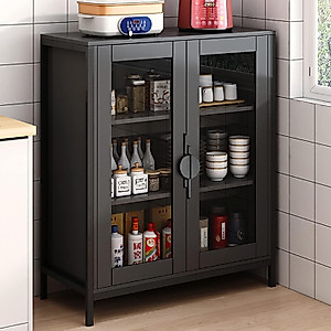 Sveudvdis Cabinet Pulls, 2 Pack Gold Semicircle Drawer Pulls, Cabinet Handles Door Handles and Pulls, 6.3 inch (160mm) Hole Center (Black), TNH7002