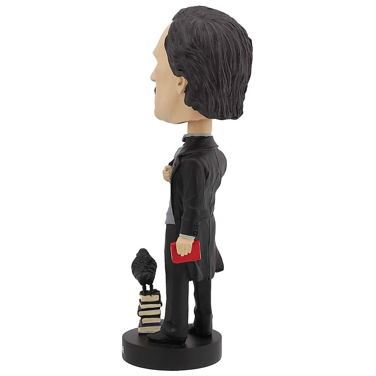Royal Bobbles Edgar Allan Poe Bobblehead, Polyresin Premium Lifelike Figure, Unique Serial Number, Exquisite Detail