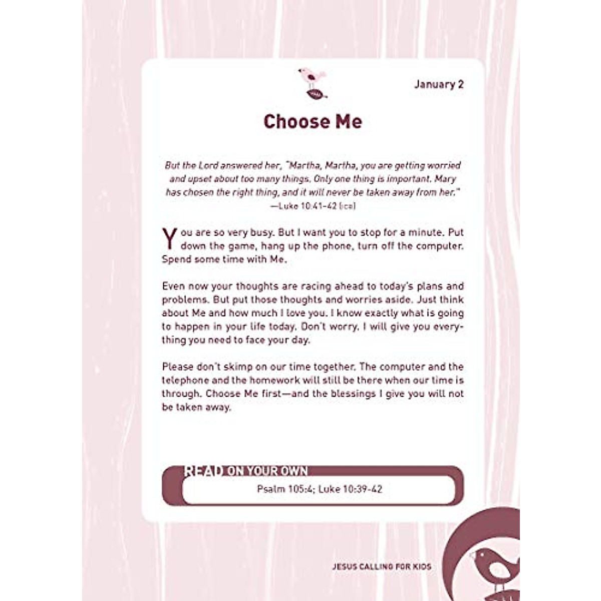 Jesus Calling: 365 Devotions for Kids (Girls Edition)