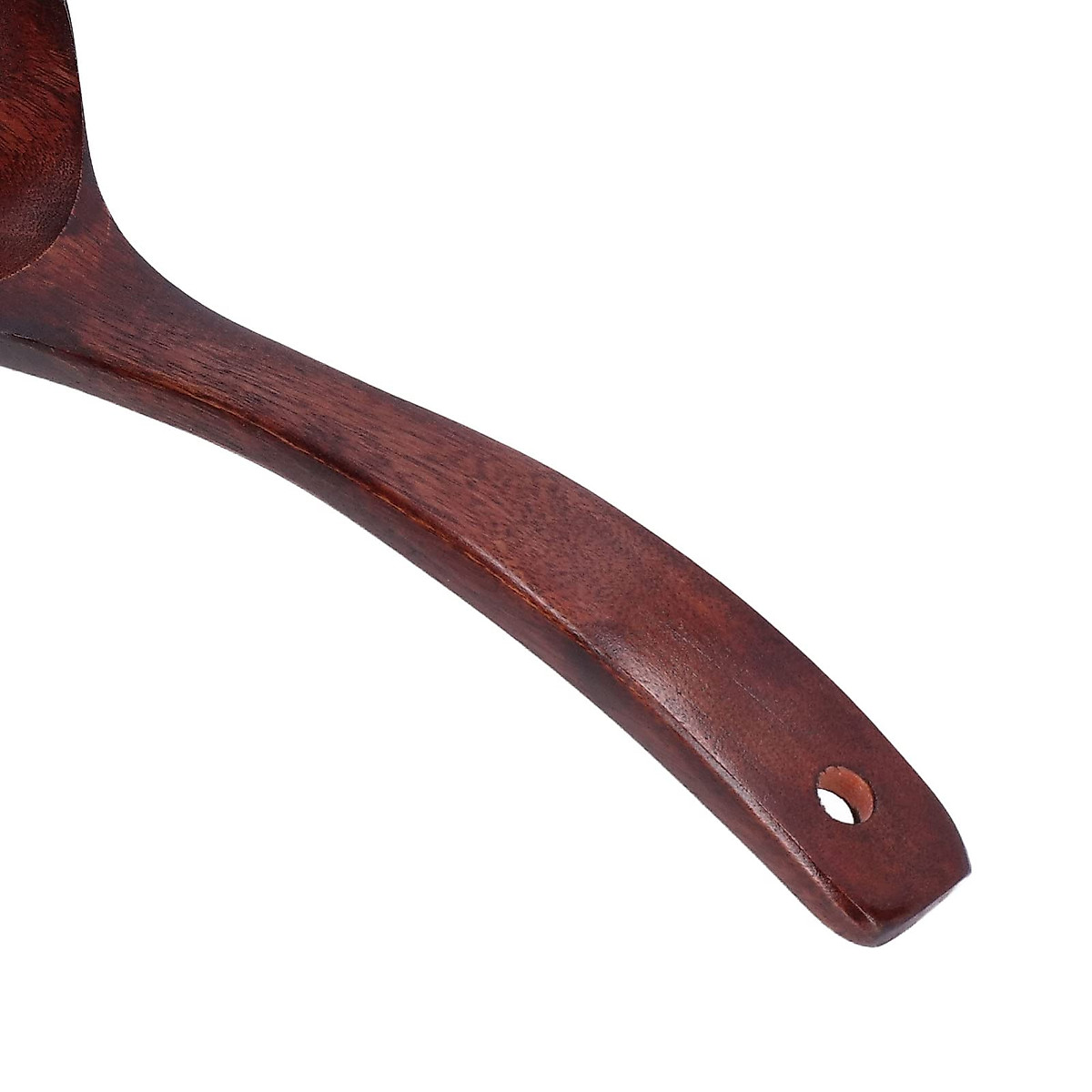 2Pcs Wooden Spoons for Cooking,Wood Spoon Scoops Wooden Ladle Spoon Nonstick Cooking Utensils for Soup Kitchen Cooking Mixing Stirring (9cm)