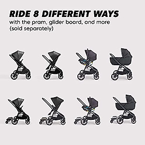 Baby Jogger® City Sights® Stroller - Convertible Stroller with Compact Fold, Rich Black