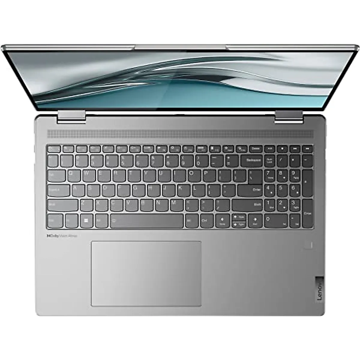 Lenovo 2022 Yoga 7i 2-in-1 Laptop 16" 2.5K Touchscreen Intel EVO Platform 12th Core i7-1260P Iris Xe Graphics 16GB LPDDR5 1TB SSD WiFi 6E Thunderblt4 HDMI Backlit Fingerprint Windows 11 Pro w/ RE USB