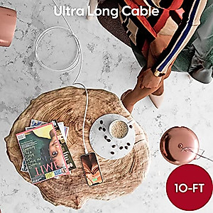 TALK WORKS Fast-Charge USB C to Lightning Cable MFi-Certified for Apple iPhone 13, 12, 11 Pro/Max/Mini, XR, XS/Max, X, 8, 7, 6, 5, SE, iPad, AirPods, Watch - 10ft Long, Heavy-Duty Cord, White