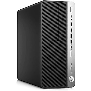 HP EliteDesk 800 G4 Tower PC | Intel Core i3-8100 | Intel UHD Graphics 620 | USB-C USB 3.1 | Windows 10 Pro