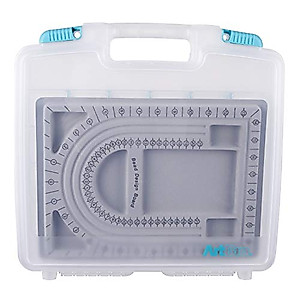 ArtBin 6962BB Quick View Bead Box, Portable Art & Craft Organizer with Bead Tray, Portable Art & Craft Storage Box, Clear