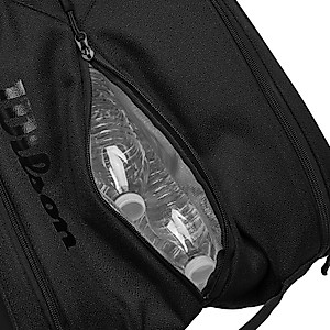 WILSON 12 Pack, Black, Holds up to 12 Rackets