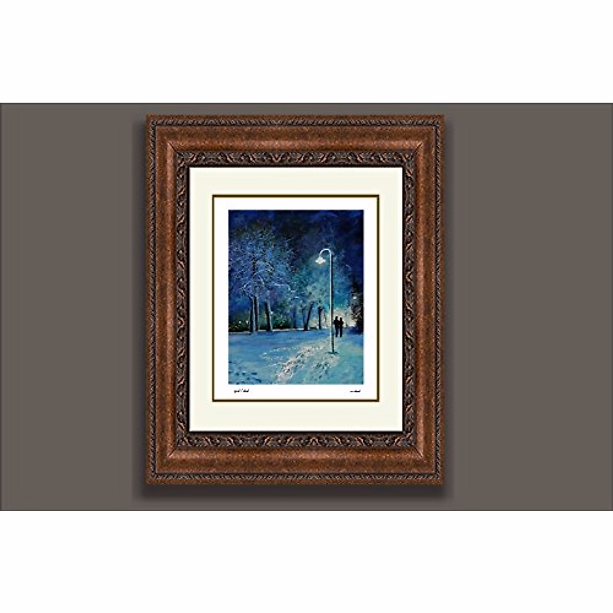 Footsteps in the Snow, Limited Edition, Signed And Numbered Print