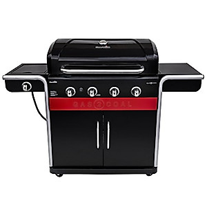 Char-Broil Gas2Coal 4-Burner Liquid Propane and Charcoal Hybrid Grill