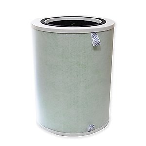 PUREBURG Replacement True HEPA Filter Compatible with Happi KJ500 Our Happi Air Purifier,H13 4-Stage Filtration Activated carbon 2-in-1 Air Clean Dust VOCs Odor PM2.5 Smoke,1-Pack