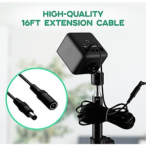 Skywin VR Stand Compatible with HTC Vive & Index Base Station - Tempered Glass HTC Vive Stand for Vive and Rift Constellation Sensors