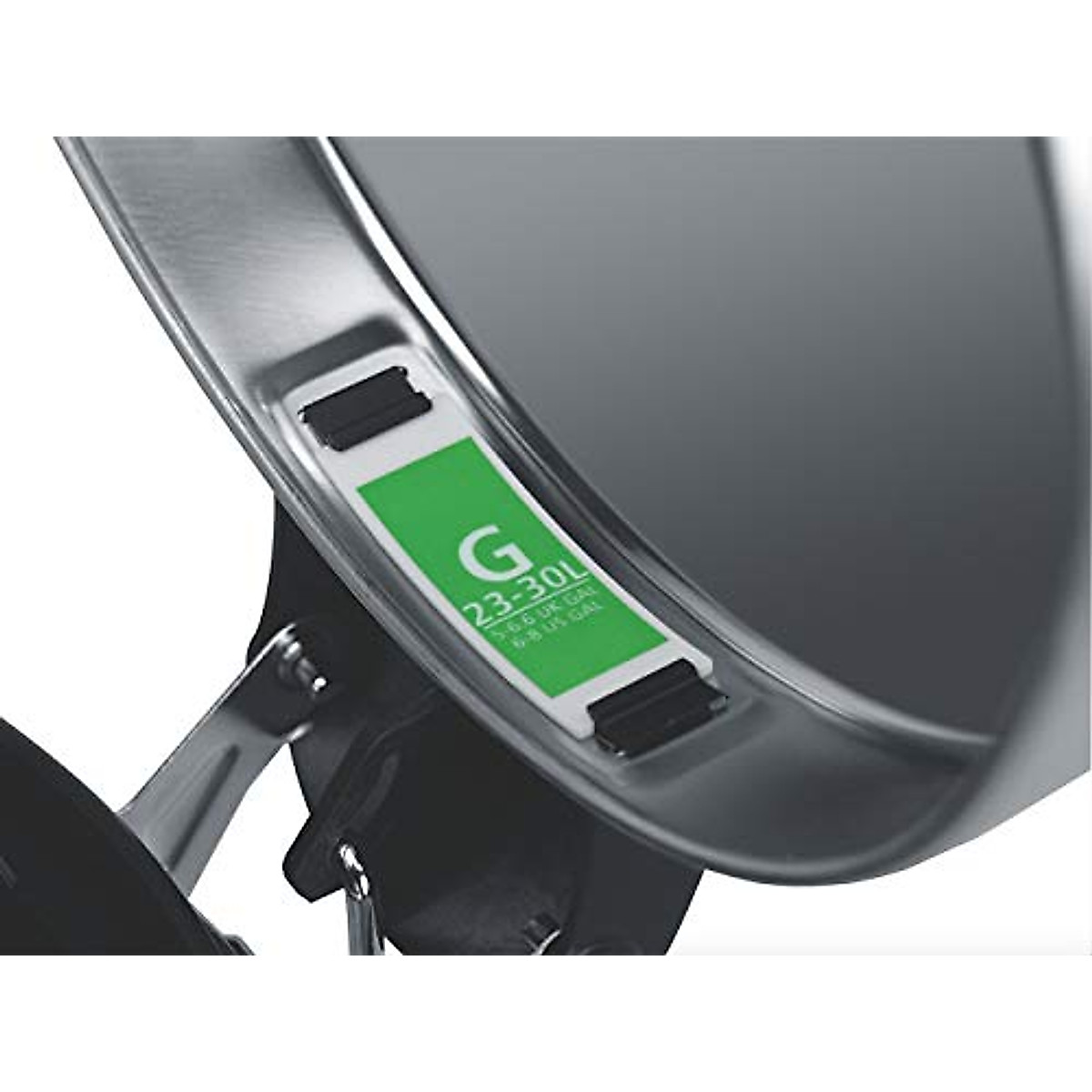 Brabantia PerfectFit Trash Bags (Size G / 6-8 Gallon) Thick Plastic Trash Can Liners with Tie Tape Drawstring Handles (20 Bags)