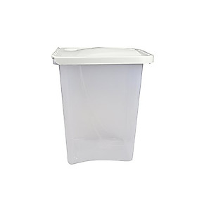 Van Ness 10-Pound Food Container with Fresh-Tite Seal (FC10) white