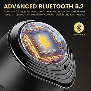 SuperEQ Q2 Pro Hybrid Wireless Active Noise Cancelling Earbuds, Bluetooth 5.2 Earphones with ANC Transparent Mode, 4 Mics Clear Calls, 30H Play Time, Deep Bass & Stereo Sound, IPX5 Waterproof