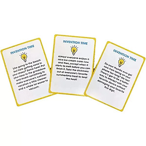 Funderdome Unnecessary Inventions - The Game Where You Invent Things to Solve Problems That Donâ€™t Really Matter, Ages 12+ for 4-8 Players