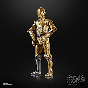 STAR WARS The Black Series Archive C-3PO Toy 6-Inch-Scale A New Hope Collectible Premium Action Figure, Toys Kids Ages 4 and Up