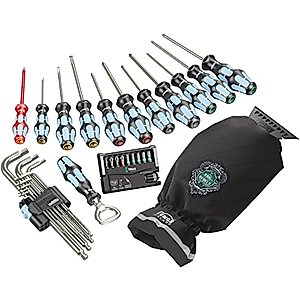 Wera 134023 "Icebreaker" Limited Edition Stainless Tool Set, 31 Pieces