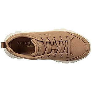 Skechers Women's Roadies Surge-The Rumble Road Sneaker, BRN, 9