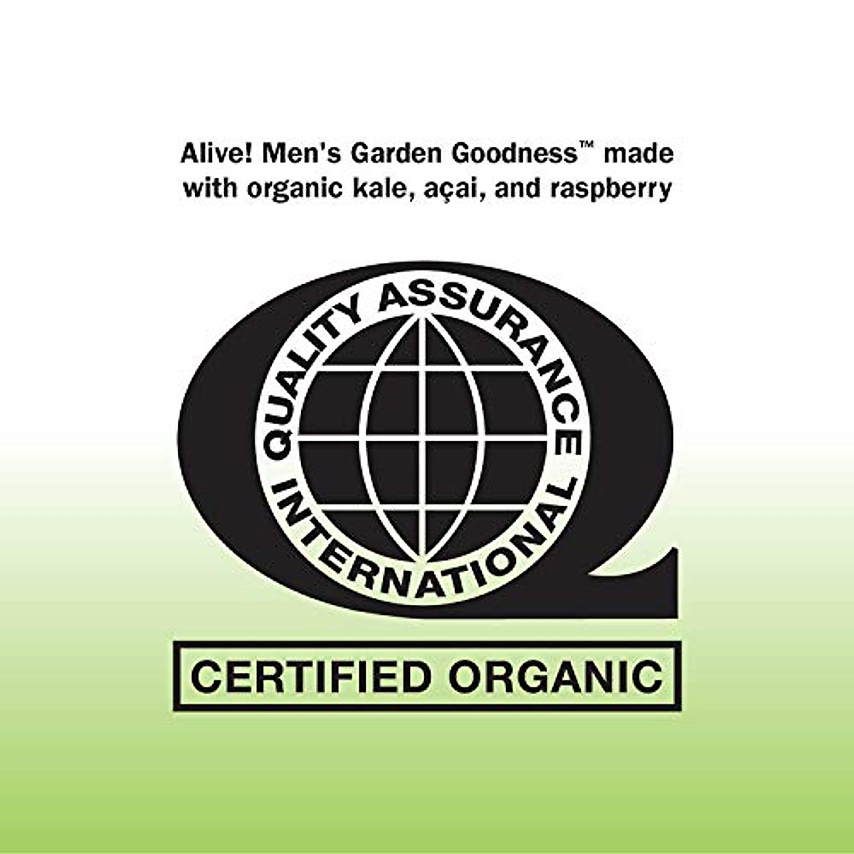 Nature's Way Alive! Garden Goodness Men's Multivitamin, One Serving of Veggies and Fruits**, High Potency B-Vitamins, 60 Tablets