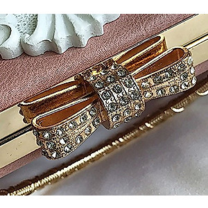 Nite closet Victorian Handbag Gothic Purses Lolita Shoulder Bag for Women Vintage Clutch (Black)