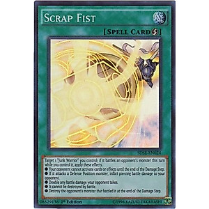 Yu-Gi-Oh! - Scrap Fist (SDSE-EN024) - Structure Deck: Synchron Extreme - 1st Edition - Super Rare