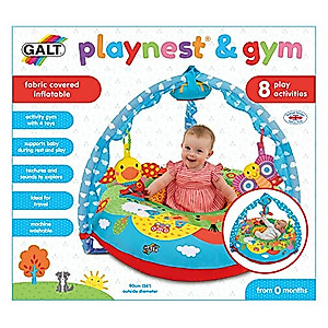 Galt Toys, Playnest & Gym - Farm, Baby Activity Center & Floor Seat