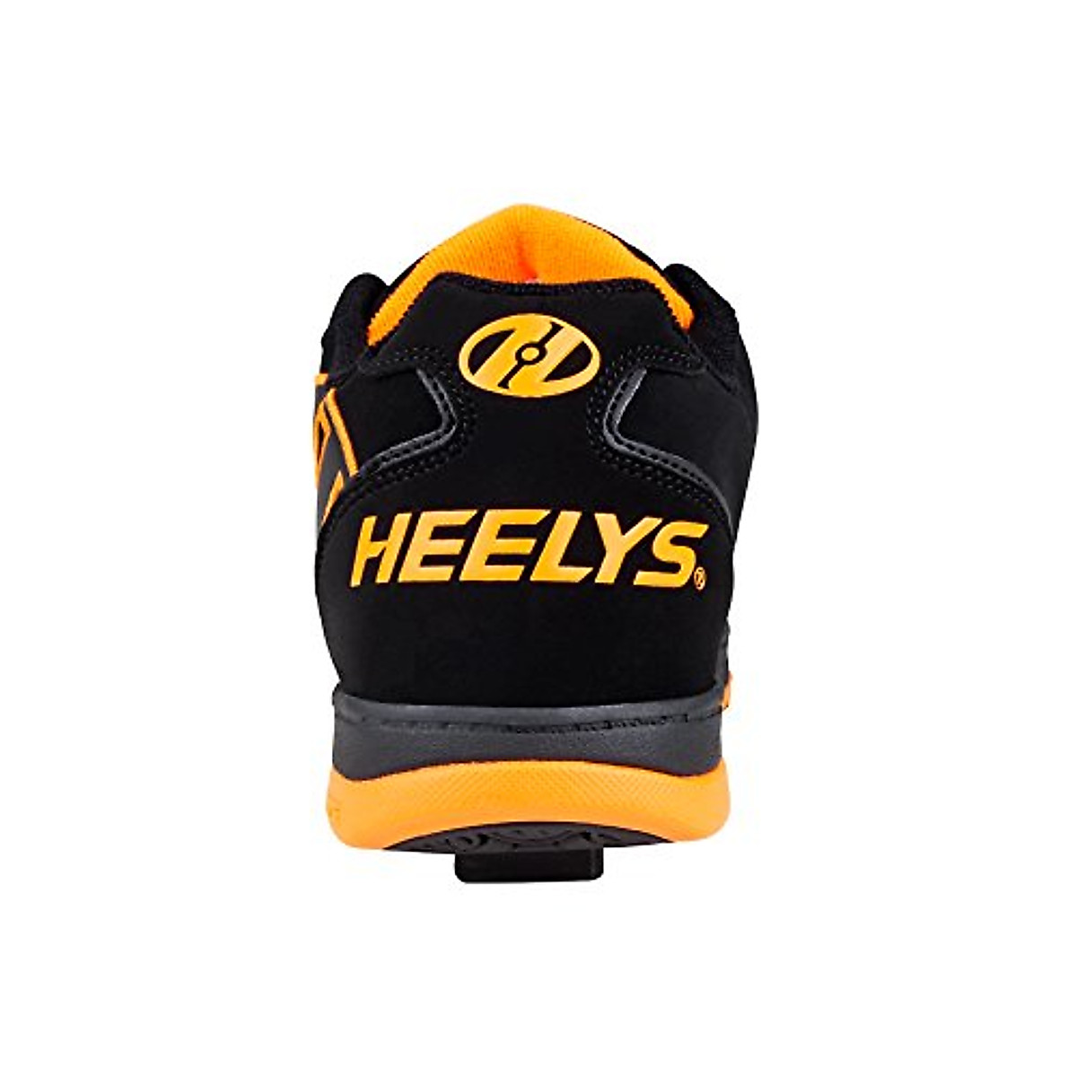 Heelys Kids Propel Skate Shoe, Black/Orange, 5