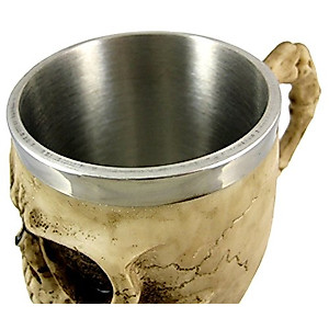 Human Skeleton Skull Halloween Kitchen Mug Cup
