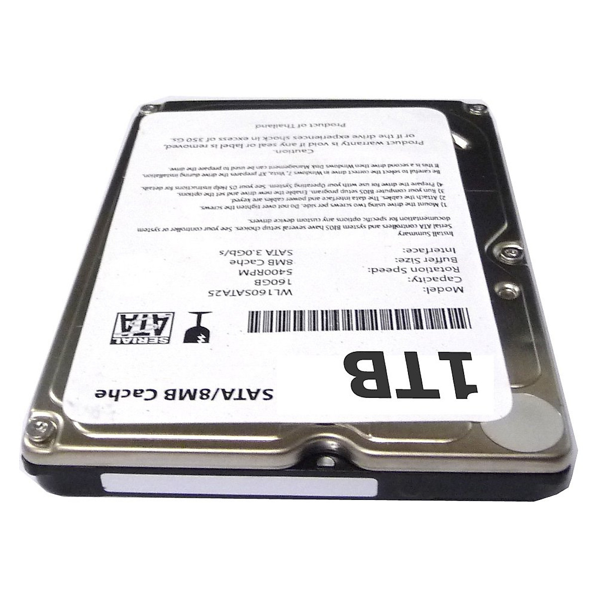 Generic 1TB 1000GB 2.5 Inch (9.5mm)Sata Laptop Internal Hard drive 5400 RPM For Laptop/Mac/PS3 (1TB)
