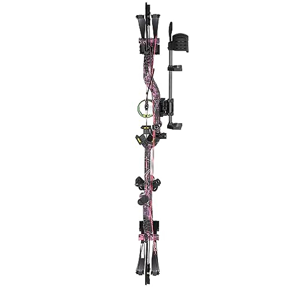Bear Archery Legit Ready to Hunt Compound Bow Package for Adults & Youth, Left Hand, Muddy