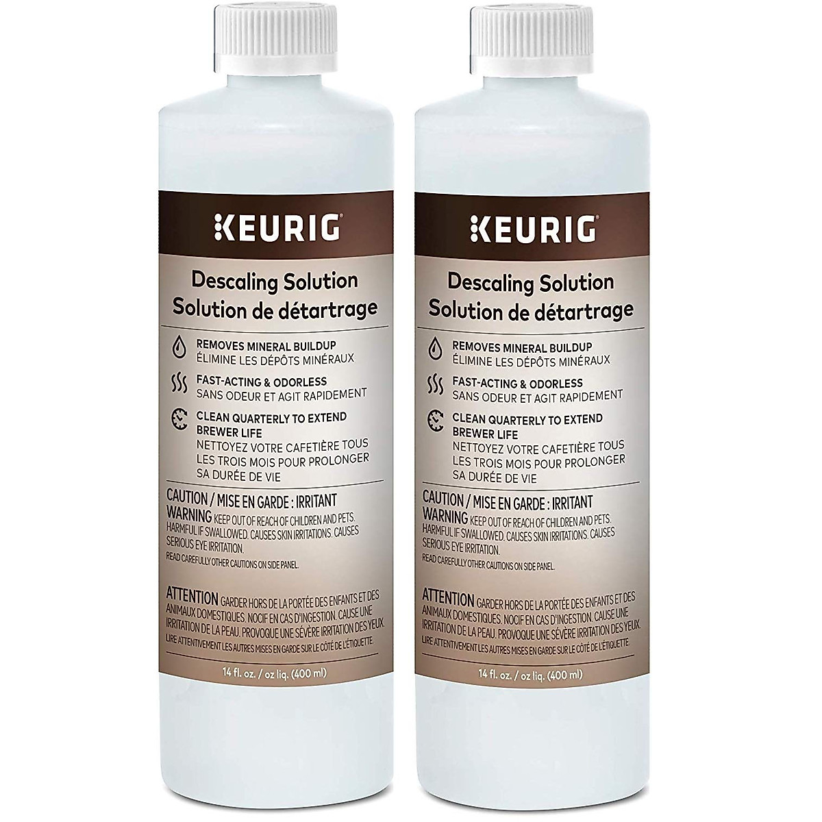 Keurig Descaling Solution Brewer Cleaner, Includes 28 oz. Descaling Solution, Compatible with Keurig Classic/1.0 & 2.0 K-Cup Pod Coffee Makers (28 Oz)